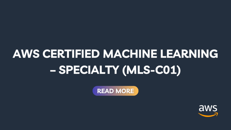 AWS Certified Machine Learning – Specialty (MLS-C01) Mock Test ...